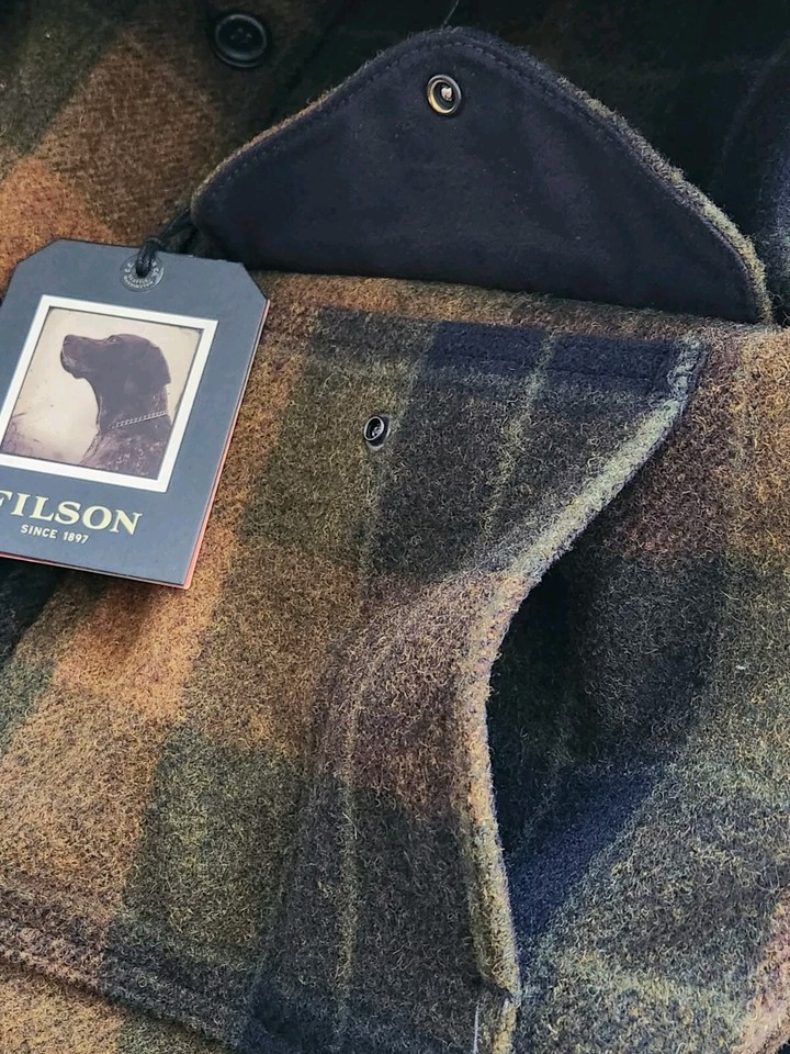 FILSON WOMEN'S WOOL TRAPPER COAT SIZE XL NEW WITH TAGS NICE! | eBay