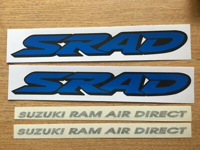 Suzuki SRAD SUZUKI RAM AIR DIRECT Stickers Motorbike Motorcycle Vinyl ...