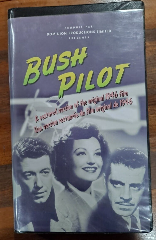Vintage Canada National Archive VHS Bush Pilot 1946 1997 Remaster FYC ...