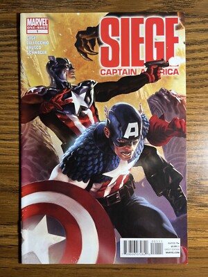 SIEGE CAPTAIN AMERICA 1 VISION TASKMASTER SENTRY MARVEL COMICS 2010 | eBay