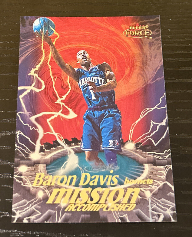1999-00 Fleer Force - Mission Accomplished Baron Davis #10 MA (RC) for ...