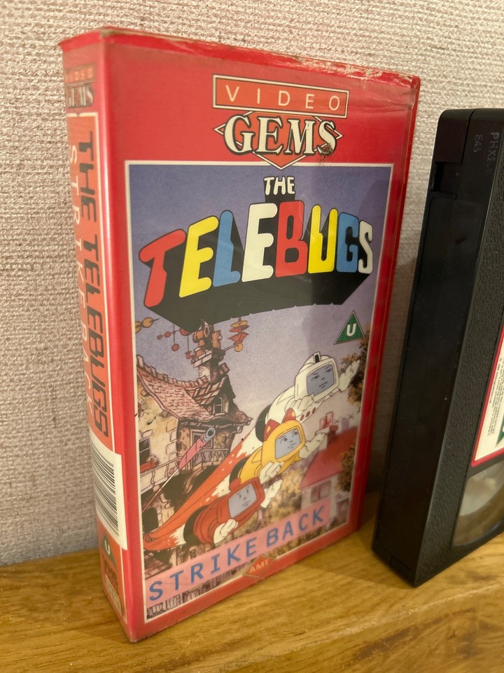 Telebugs Strike Back VHS | Vintage The Telebugs Cartoon 1980's | Tele ...