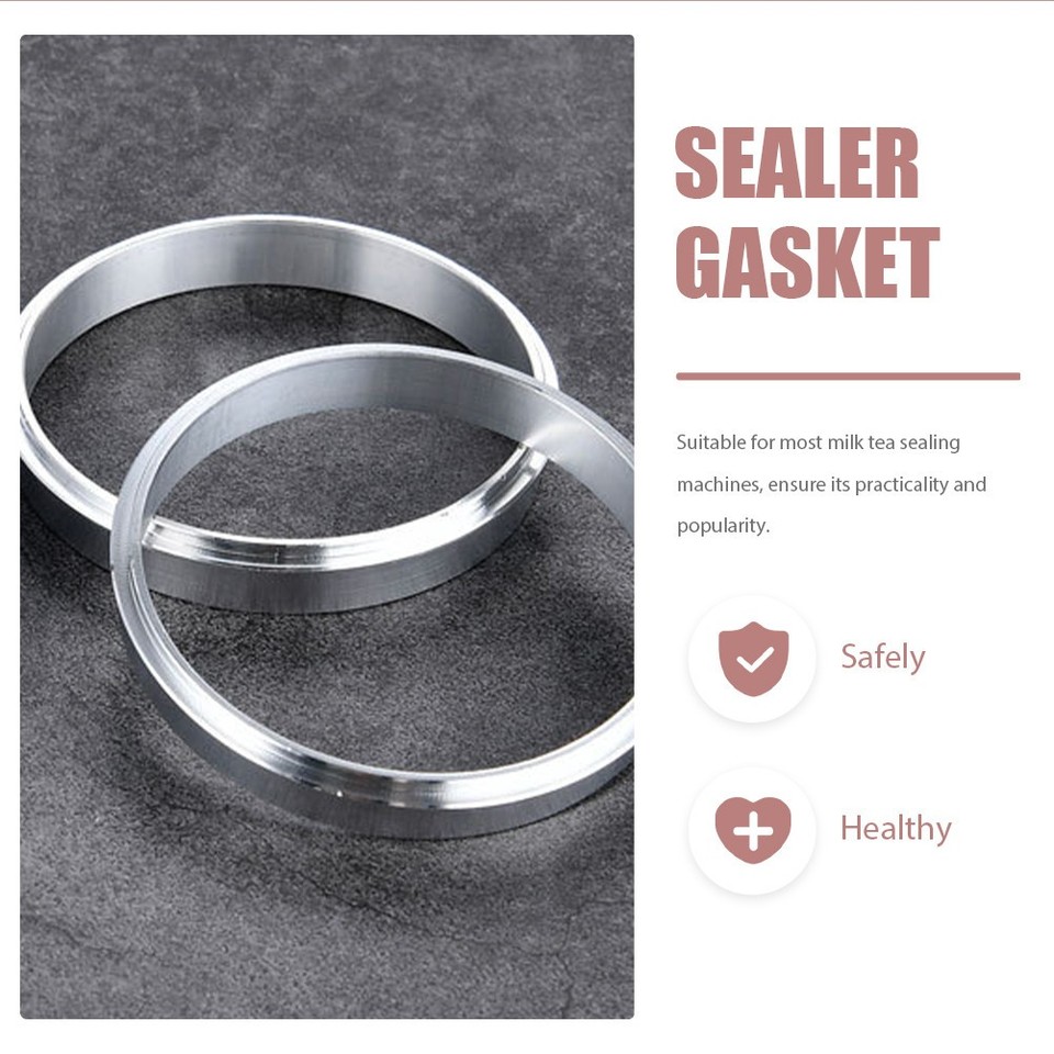 2 Pcs Copper Flat Washer Gasket Connector Seals Gaskets Washers Bonded ...