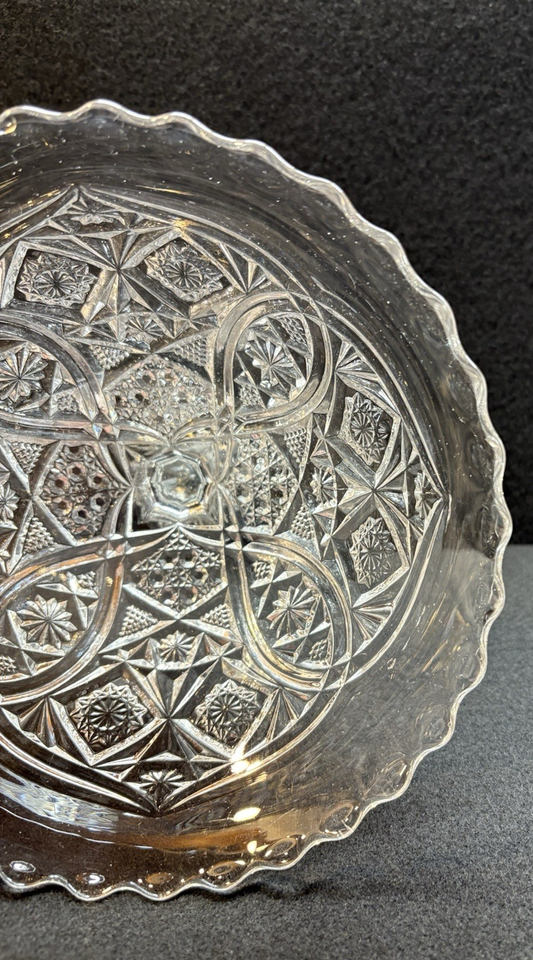 Antique Clear Compote/Comport EAPG 1908, John B Higbee Glass Co. Alpha ...