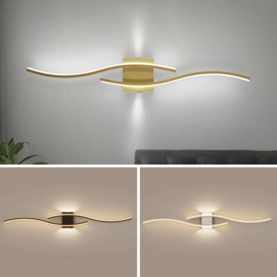 Modern LED Vanity Light Bathroom Light Fixture Over Mirror with Remote ...
