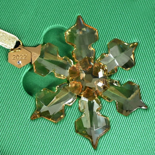 Swarovski Crystal 2022 Ornament Annual Edition Snowflake 5634888 ...