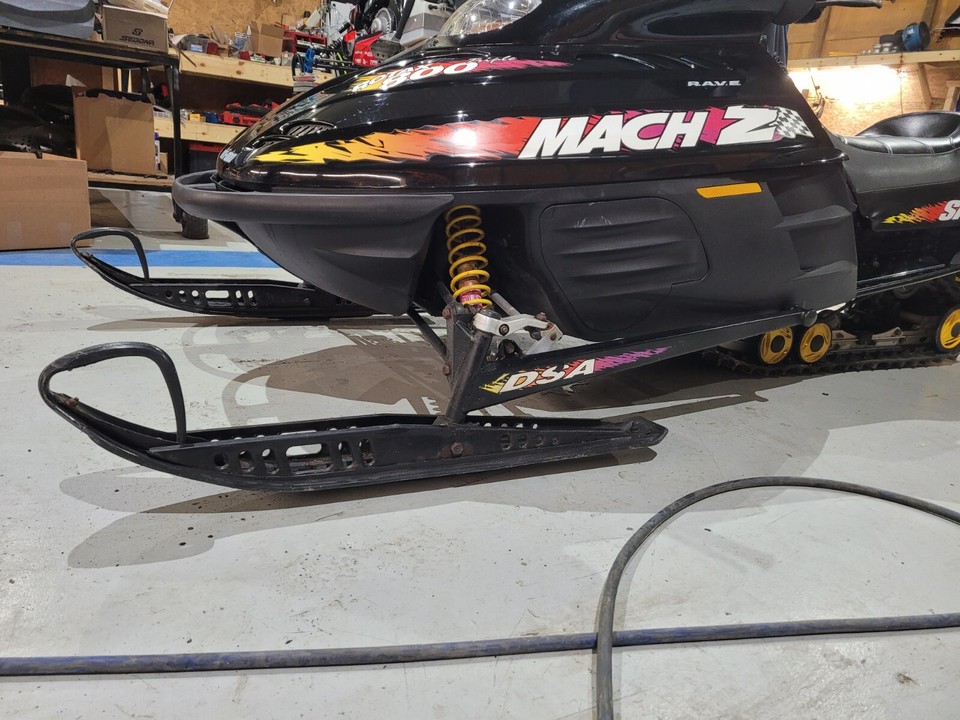 1998 Ski-Doo Mach Z Serial Number 1 Collectors 809 First Off The ...