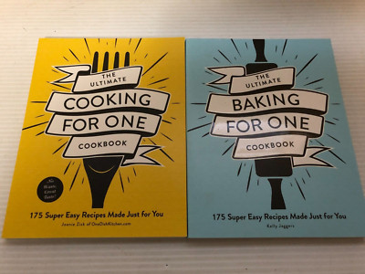 The Utimate COOKING for ONE 2019 & BAKING for ONE 2021 Cookbooks Like ...