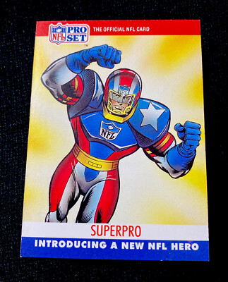 1990 Pro Set Football “SUPERPRO” Special Collectible New NFL HERO ...