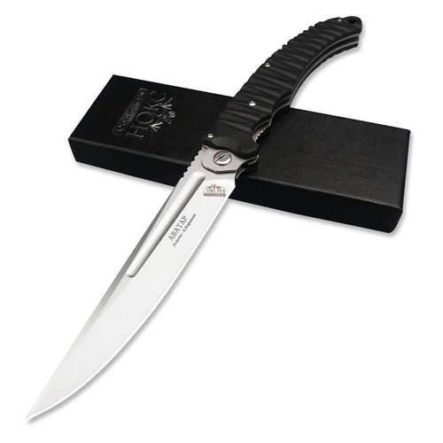 Tactical D2 Blade Russian NOKS HOKC Folding Blade Knife Hunting Camping ...