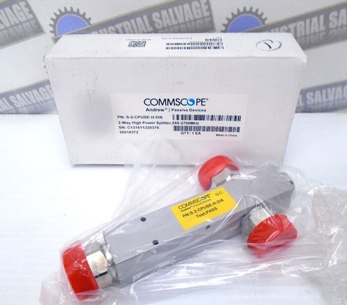 COMMSCOPE - S-2-CPUSE-H-Di6 - 2 WAY HIGH POWER SPLITTER, 555-2700 MHz ...