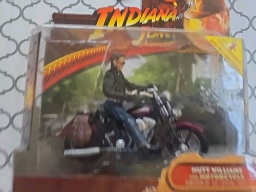 INDIANA JONES Crystal Skull MUTT w/ HARLEY DAVIDSON MOTORCYCLE 3.75 ...