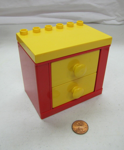 Lego Duplo Large Dresser & Drawers Furniture 2001 Dollhouse For House ...