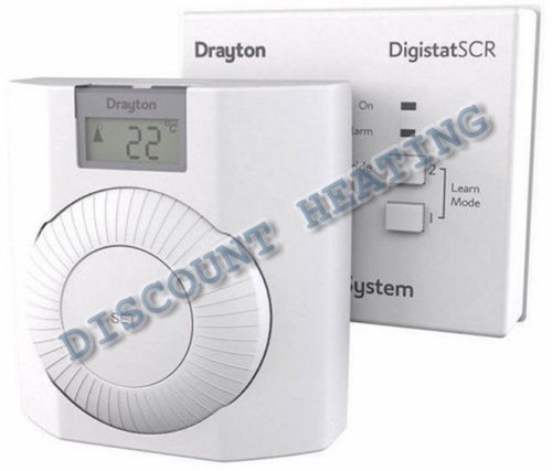 DRAYTON DIGISTAT WIRELESS RECEIVER + RF ROOM THERMOSTAT RF601 | eBay