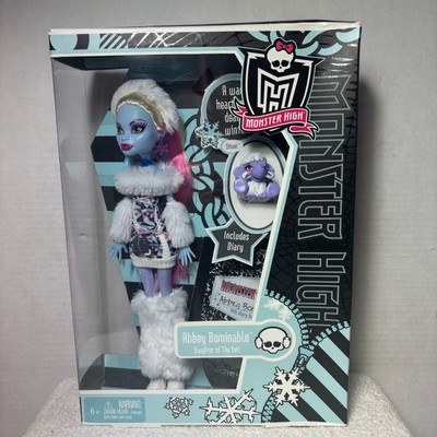 Monster High Doll Abbey Bominable & Shiver First Wave Original Release ...