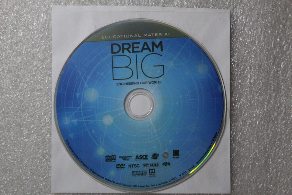 IMAX: Dream Big: Engineering Our World DVD 2-Disc 826663187083| eBay