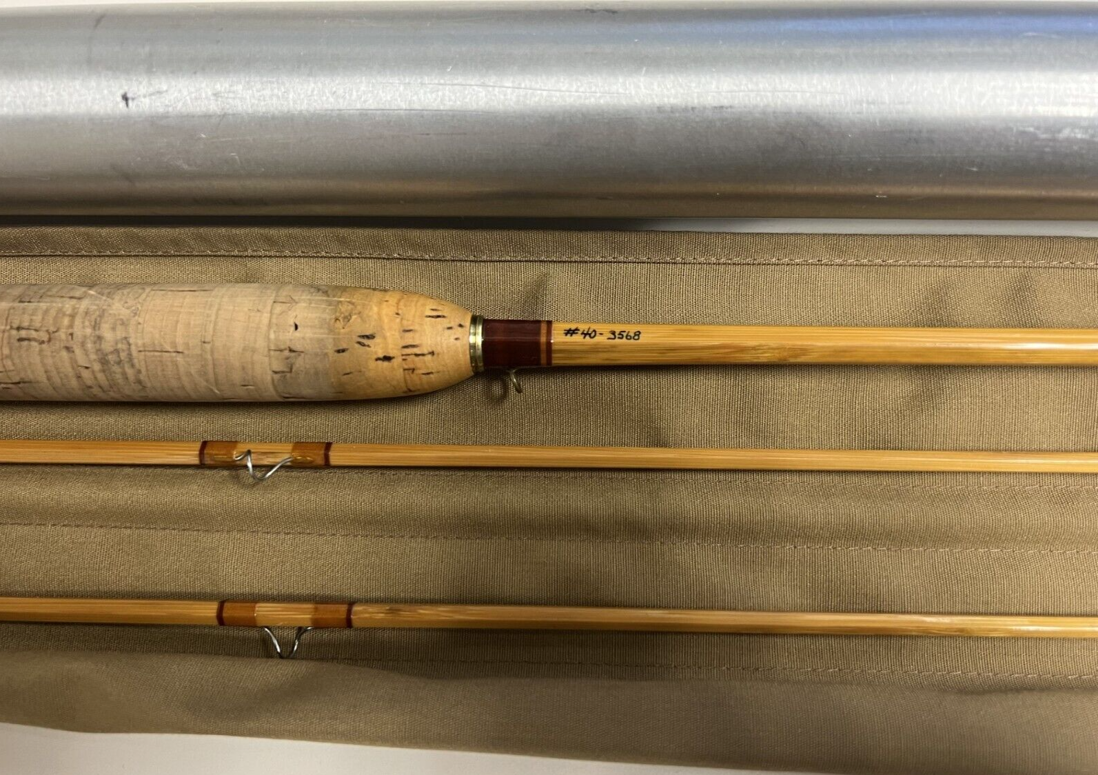 H. L Leonard Bamboo Fly Rod model 40 (8ft 6wt) | eBay