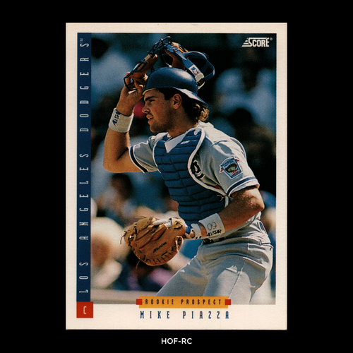 1993 Score Mike Piazza HOF Dodgers 2nd Year #286 Centered EX-MINT | eBay