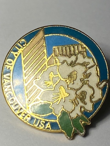 CITY OF VANCOUVER USA Souvenir Collector Lapel Pin | eBay