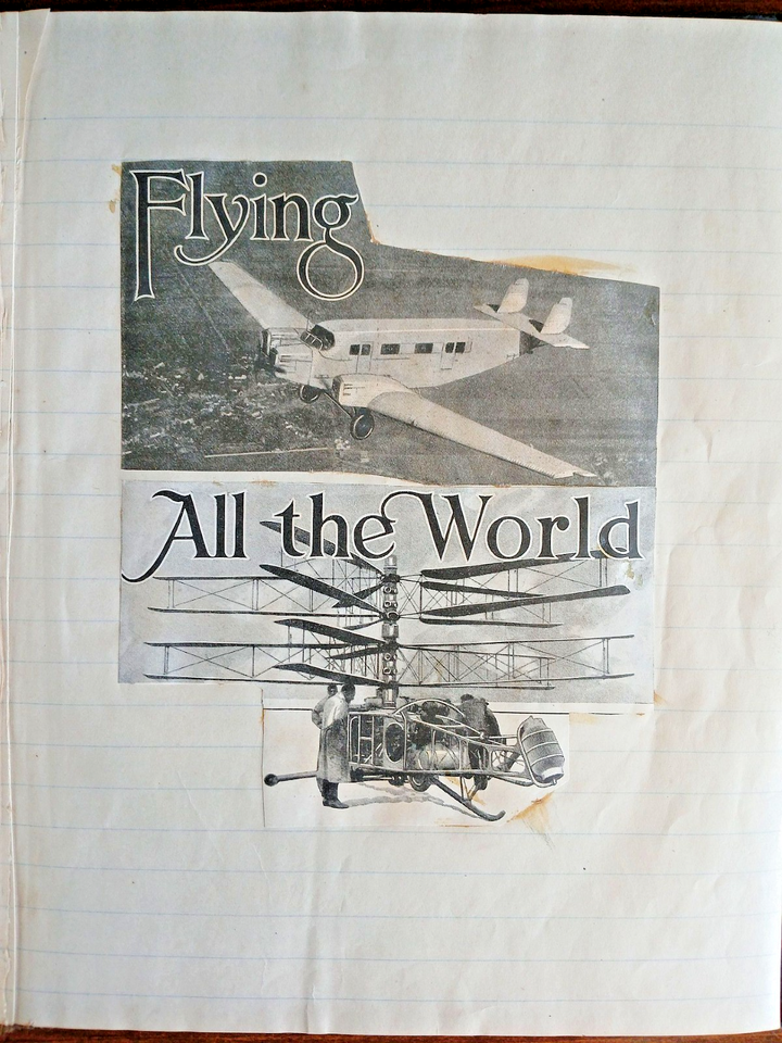 1920s Personal Scrapbook of Various Aviation from North Carolina | eBay