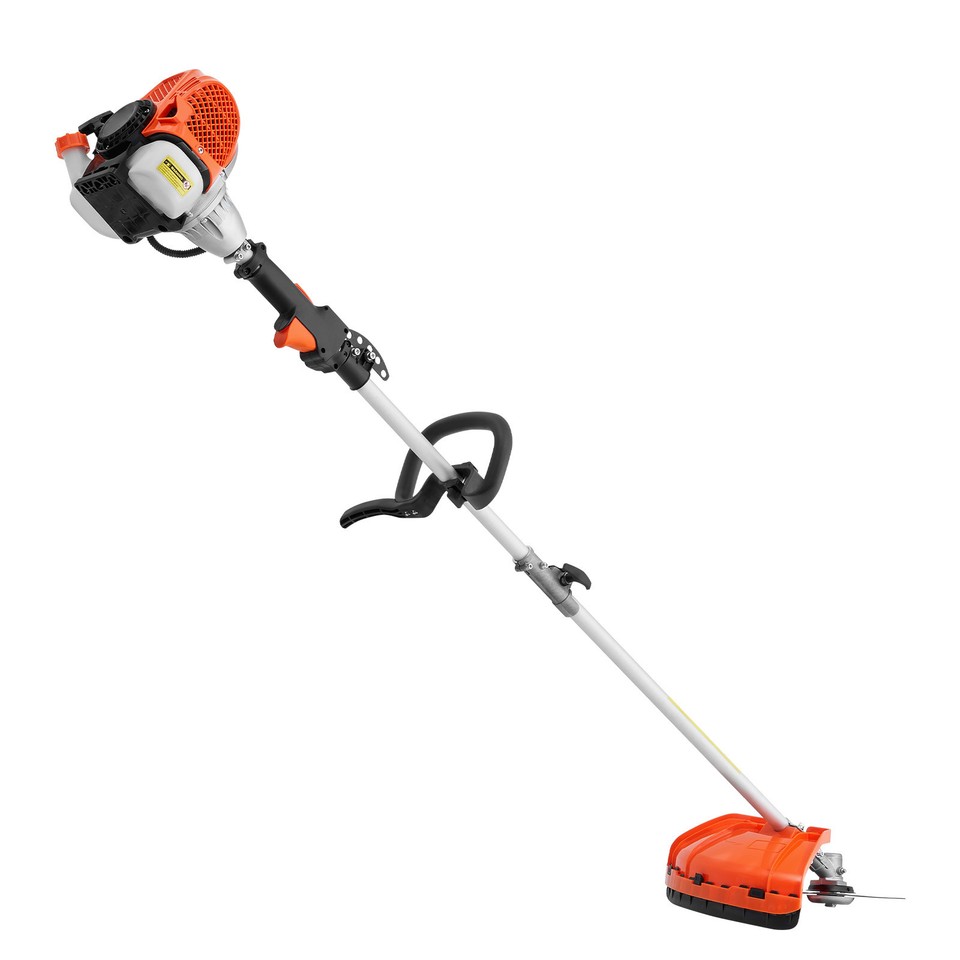 Cordless String Trimmer 16.9" 25.2CC 2-Stroke Gas Powered Grass Trimmer ...