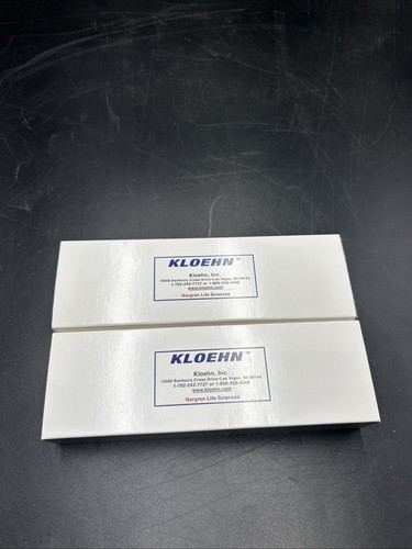 LOT of 2 Norgren Kloehn Glass Syringe 100 uL 3000 Series | eBay