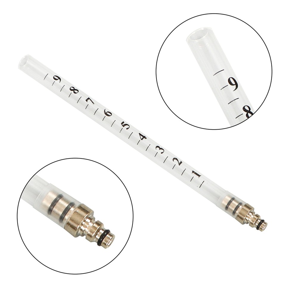 6 Cylinder Diesel Injector Flow Meter Kit Common Rail Adaptor Fuel ...