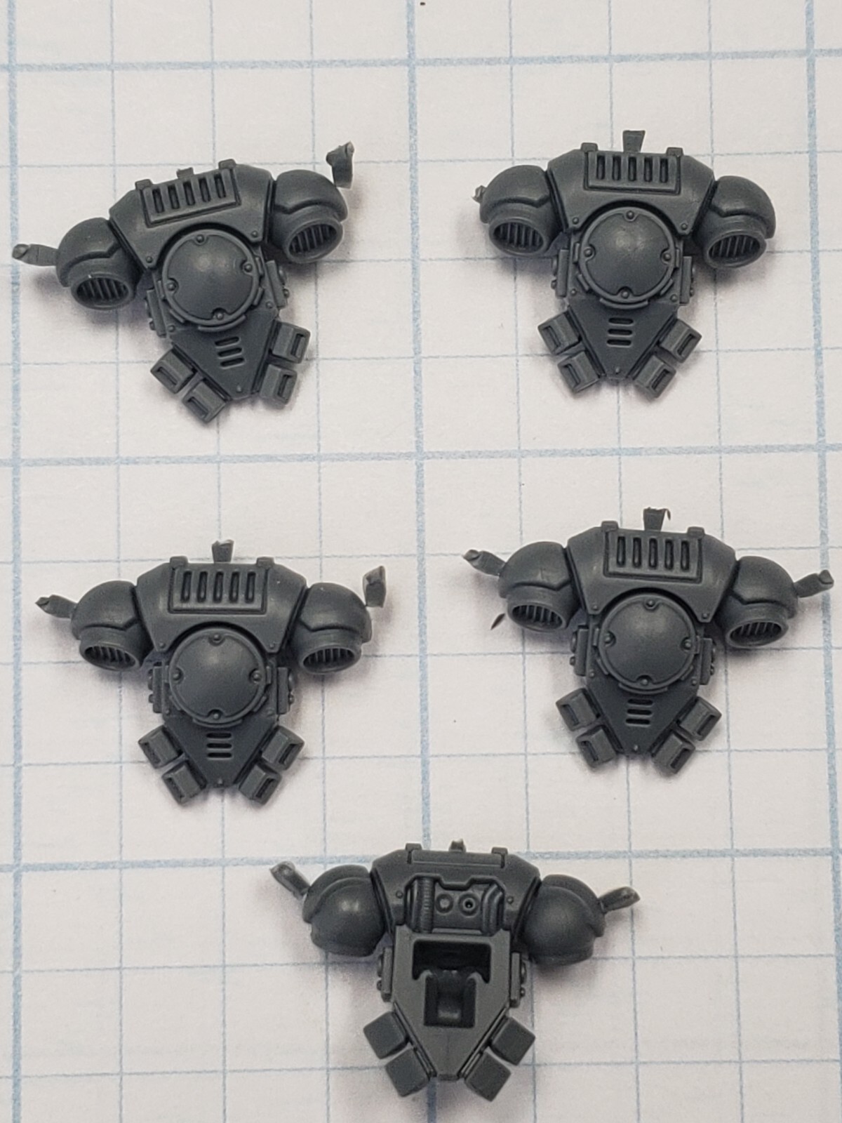 Warhammer 40k Space Marine Primaris Bits Assault Intercessor Backpack ...