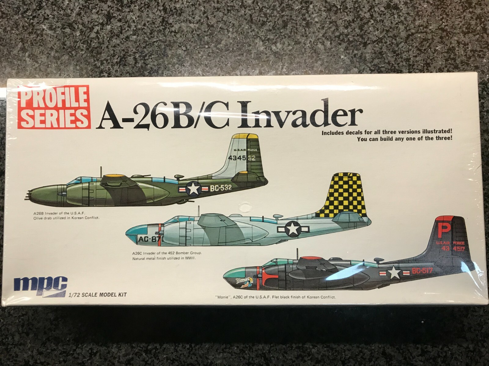 MPC A-26 B/C (B-26) Invader PROFILE SERIES WWII & Korean War MiS | eBay UK