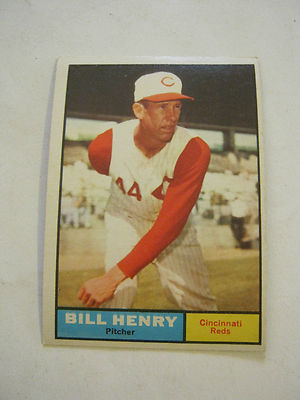 1961 Topps #66 Bill Henry Baseball Card, Good Cond (GS2-b3) | eBay