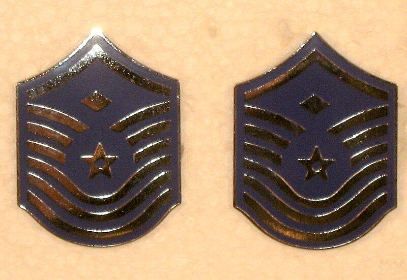 USAF US Air Force Senior Master Sergeant SMSgt First Sergeant Insignia ...