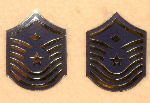 USAF US Air Force Senior Master Sergeant SMSgt First Sergeant Insignia ...