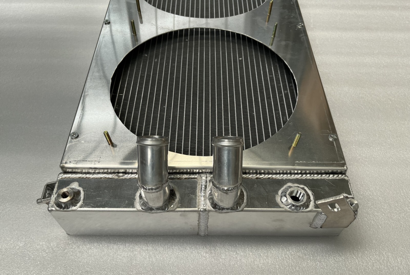 Aluminum Radiator &Shroud &Fans for Ferrari DeTomaso Pantera 5.8L MT ...