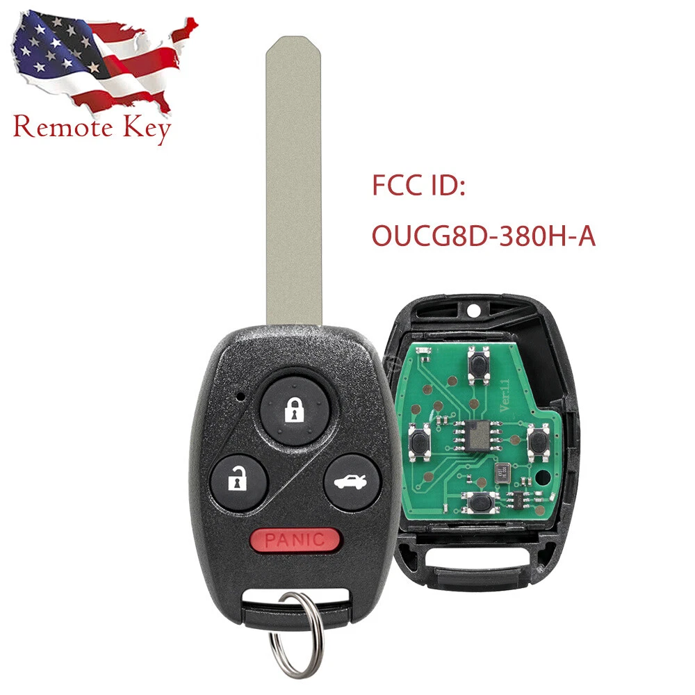 2004 Honda Accord Key Shell