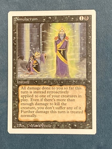 Simulacrum, Revised Edition, Magic the Gathering MTG | eBay