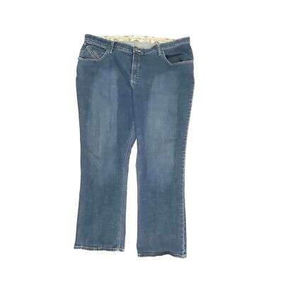 Rider by Lee Bootcut Women's size 24W Medium Wash Blue Denim Jeans | eBay