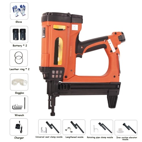 Nail Gun Cement Steel Nail Nail Gun for Woodworking Concrete Door and ...