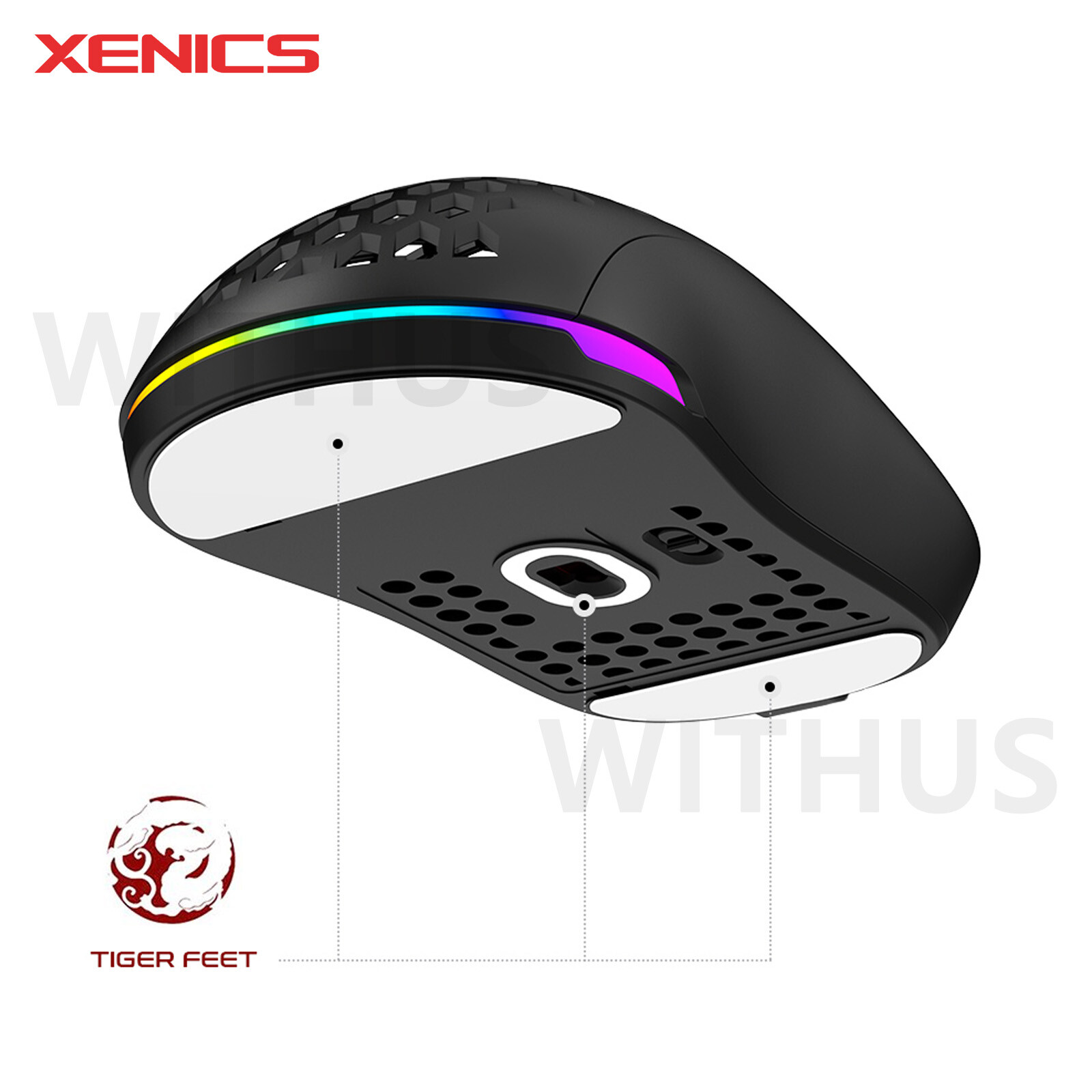 Xenics TITAN GX AIR Wireless Gaming Mouse Max 19000DPI PAW3370 2 L.O.D ...