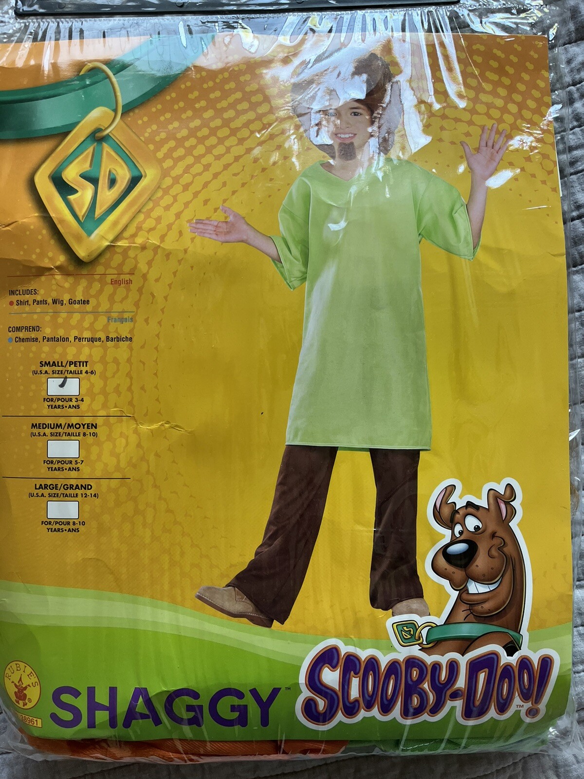 Rubie’s Child Costume Scooby-Doo Shaggy size Small (4… - Gem