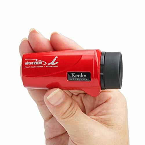 Kenko Ultra View I 8x 21mm Monocular | Waterproof | Red | 320020 ...