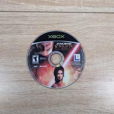 Star Wars Knights of the Old Republic KOTOR Original Xbox Game Disc ...