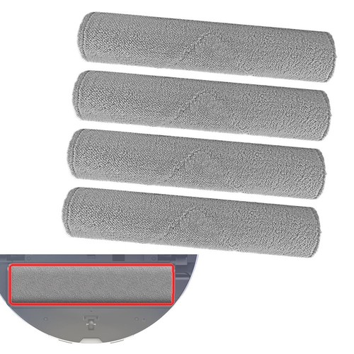 Vacuum Cleaner Part Roller Mop Machine Washable Pad Captures Dirt And ...