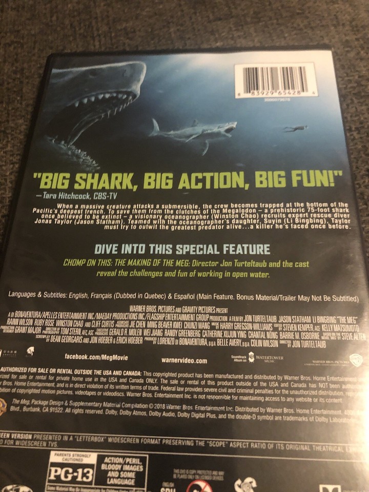 DVD-The Meg-MULTIPLE DVDs SHIP FREE!, SEE STORE!!! | eBay