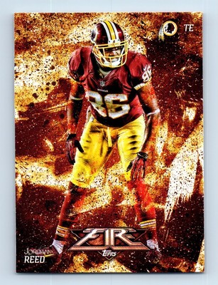 2014 Topps Fire Jordan Reed Washington Redskins #62 | eBay