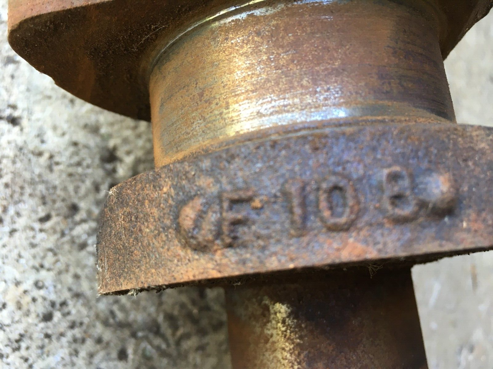 SBC Small block chevy large journal 327 crankshaft, stock rods/mains ...