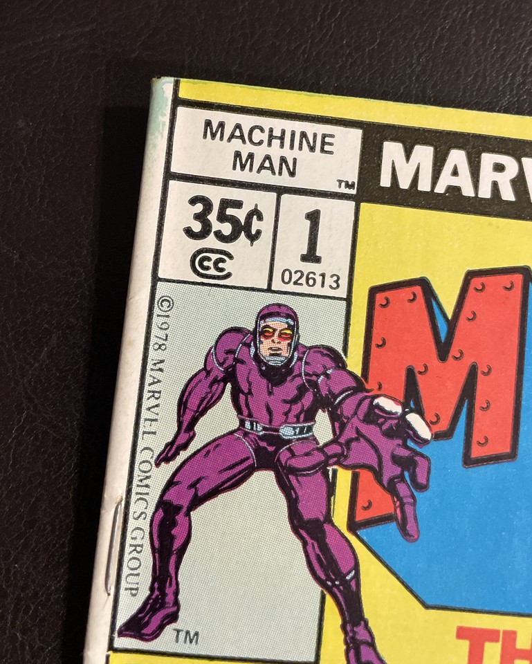 Machine Man # 1 NM range 1978 comic book, Kirby artwork.. | eBay