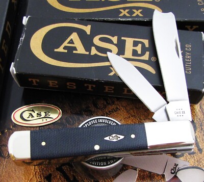 Case XX Razor Knife 2024 BLUE DENIM Canvas & Diamond Shield MIB ...