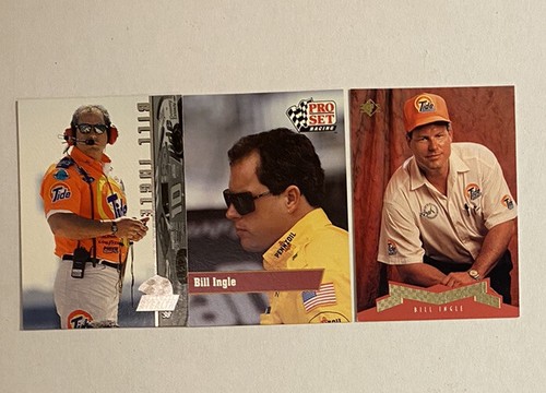 Bill Ingle NASCAR LOT OF 3 INSERTS PARALLELS NO DOUBLES!!!!!!! | eBay