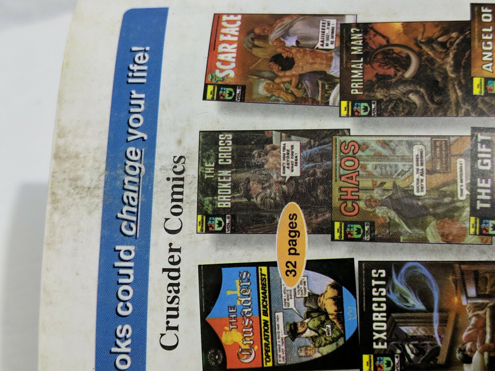 1992 CRUSADERS, VOL. 5: CHAOS By Jack T Chick COMIC vintage free ...