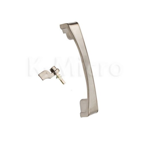 Pella Sliding Patio Door Handle w/ Thumb Lock- Left LH Interior - Satin ...